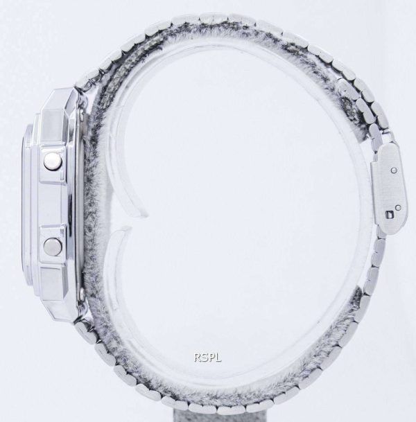 Casio Digital Stainless Steel Alarm Chrono Dual Time A178WA-1ADF A178WA-1A Mens Watch ...