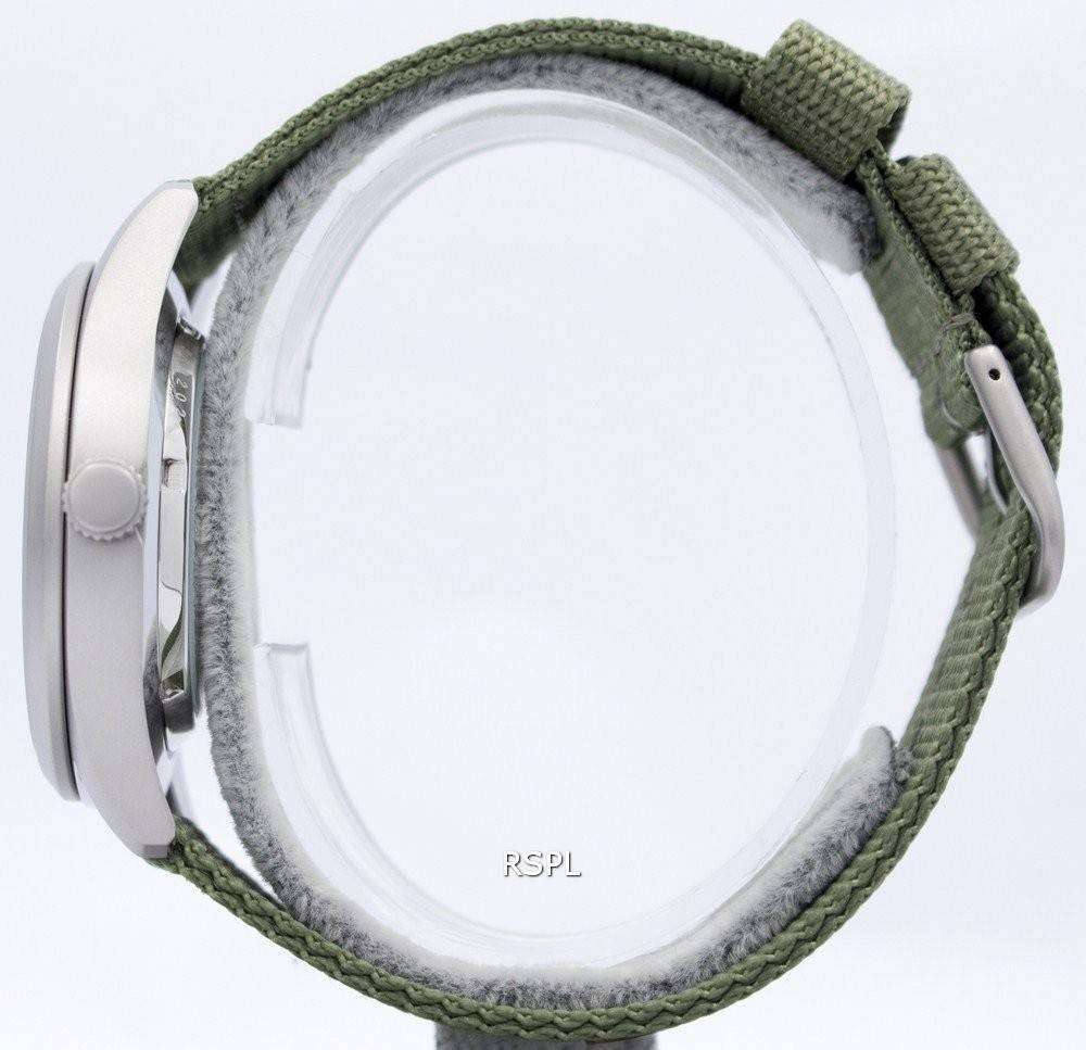 Seiko 5 Military Automatic Sports SNZG09K1 SNZG09 SNZG09K Mens Watch ...