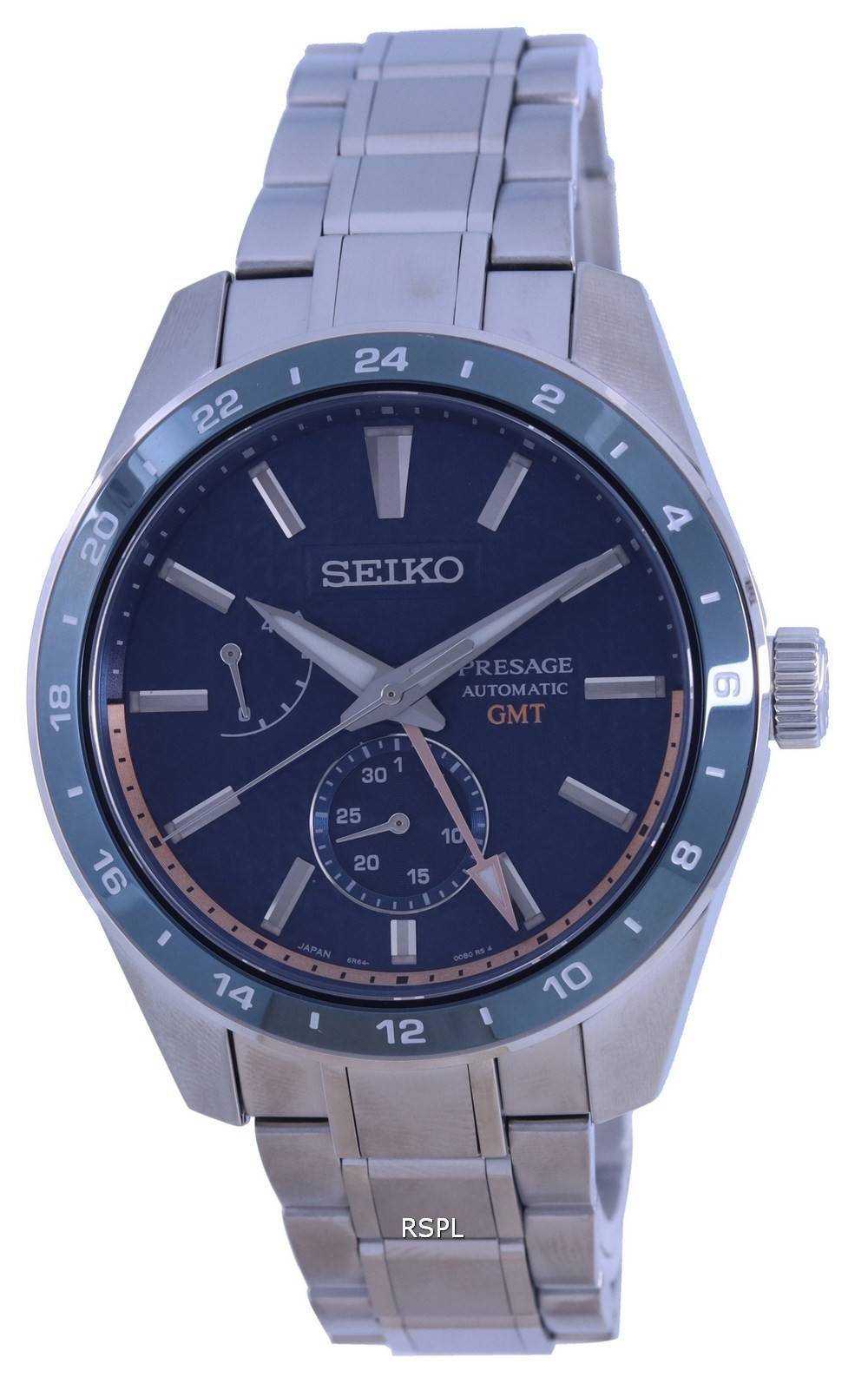 Seiko Presage Sharp Edged GMT Automatic SPB217 SPB217J1 SPB217J 100M ...