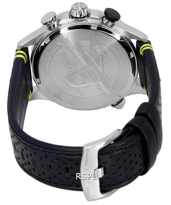 AVI-8 Hawker Hunter Halton Duke Chronograph Black Dial Quartz AV-4080 ...