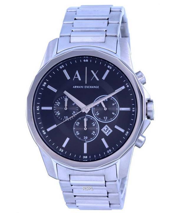 Armani Exchange Chronograph Stainless Steel Quartz AX1720 Mens Watch ...