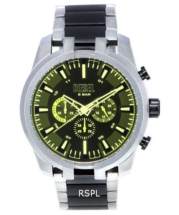 Diesel Split Chronograph Multicolour Dial Quartz DZ4587 Men's Watch ...