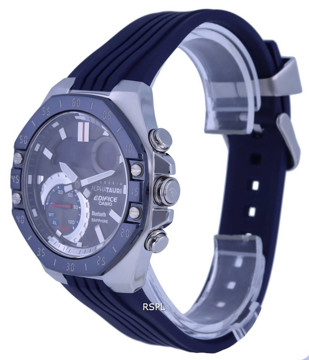 Casio Edifice Scuderia Alphatauri Limited Edition Analog Digital Quartz ECB-10AT-1A ECB10AT-1 ...