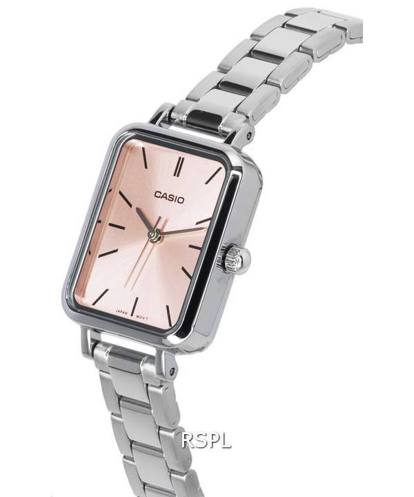 Casio Analog Pink Dial Quartz LTP-V009D-4E LTPV009D-4E Women's Watch ...