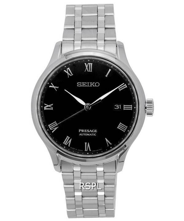 Seiko Presage Black Dial Automatic SRPC81 SRPC81J1 SRPC81J Men's Watch ...