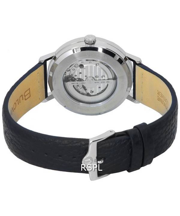 Bulova Aerojet Chronograph Sunray Blue Dial Automatic 96B374 Men's ...