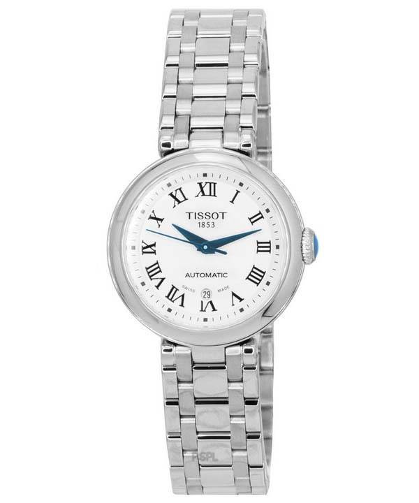 Tissot T-Lady Bellissima Stainless Steel White Dial Automatic T126.207 ...