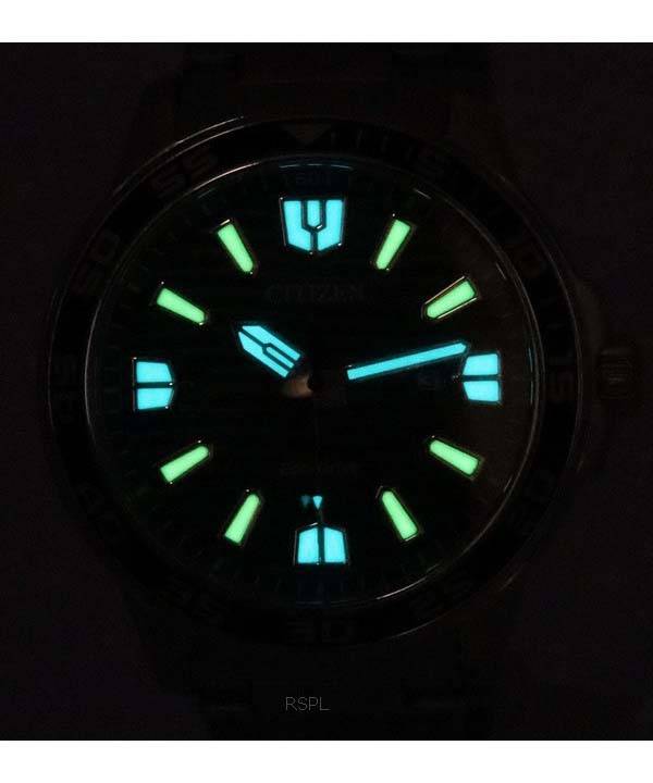 Citizen Marine Sport Green Dial Stainless Steel Eco-Drive AW1526-89X ...