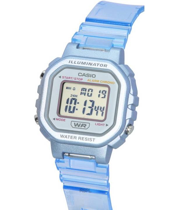 Casio POP Translucent Sports Digital Quartz LA-20WHS-2A LA20WHS-2 Women ...