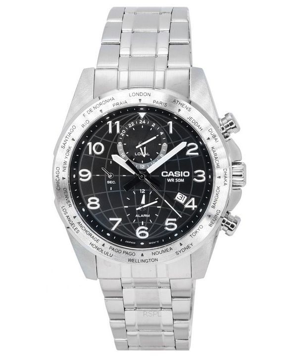Casio Standard Analog Quartz MTP-W500D-1A MTPW500D-1 Men's Watch ...