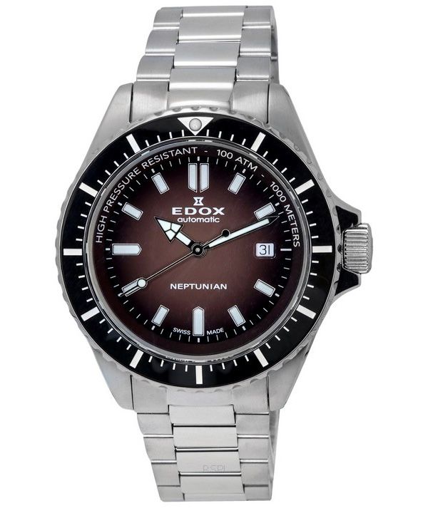 Edox Skydiver Neptunian Red Dial Automatic Diver's 801203NMBRD 1000M ...