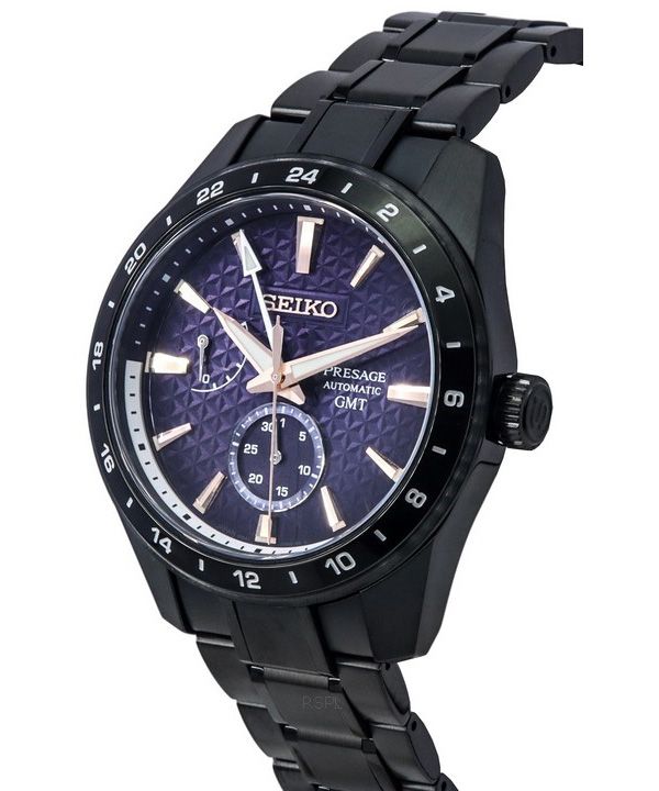 Seiko Presage Akebono Sharp Edged Series GMT Limited Edition Blue Dial ...