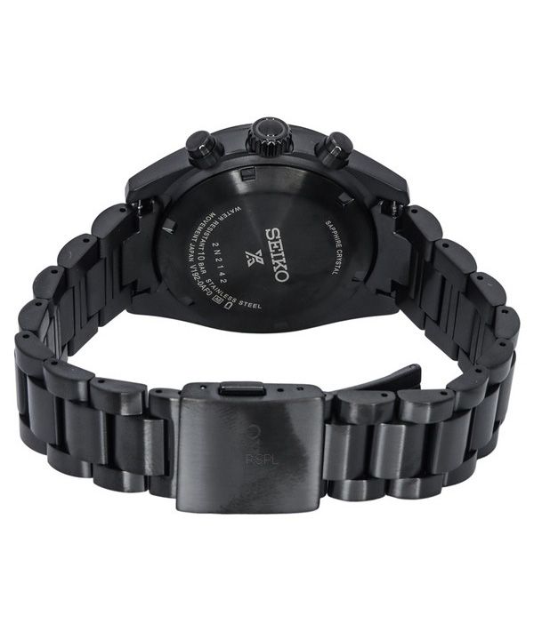 Seiko Prospex Speedtimer The Black Series Chronograph Solar SSC917 ...