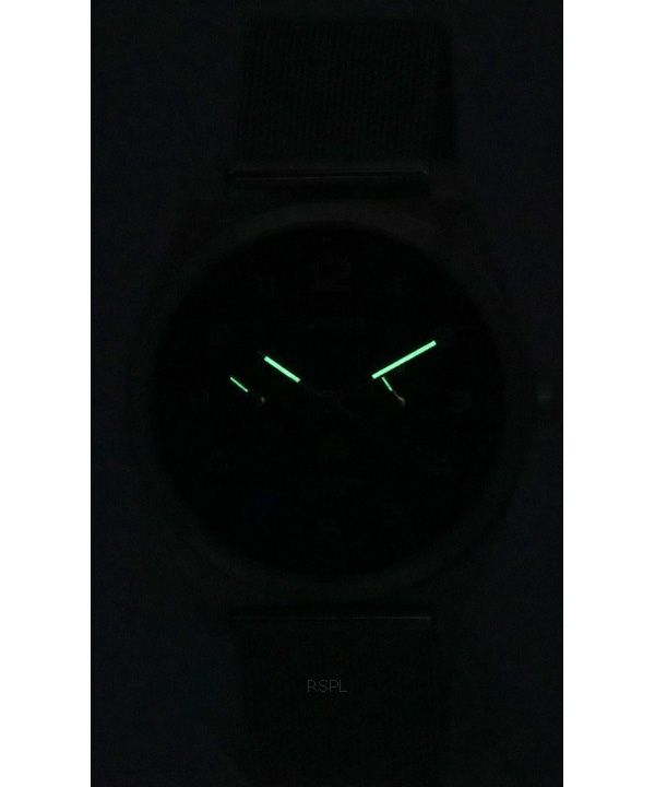 Casio Standard Analog Stainless Steel Mesh Bracelet Moon Phase Blue ...