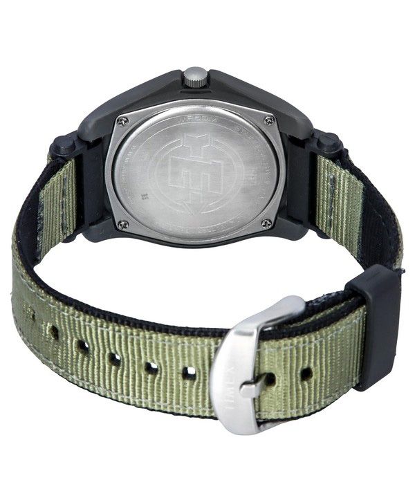 Timex Expedition Camper Fabric Strap Black Dial Quartz T42571 Mens ...