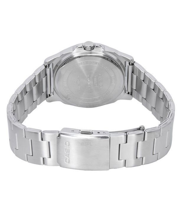 Casio Standard Analog Stainless Steel Black Dial Quartz MTP-E720D-1A Men's Watch - Citywatches.co.za