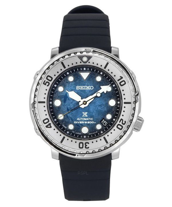 Seiko Prospex Save The Ocean Special Edition Blue Dial 23 Jewels Automatic Diver's SRPH77J1 200M ...