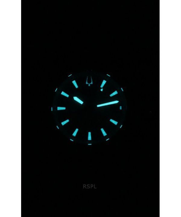 Bulova Marine Star Stainless Steel White Dial Precisionist Quartz Diver ...