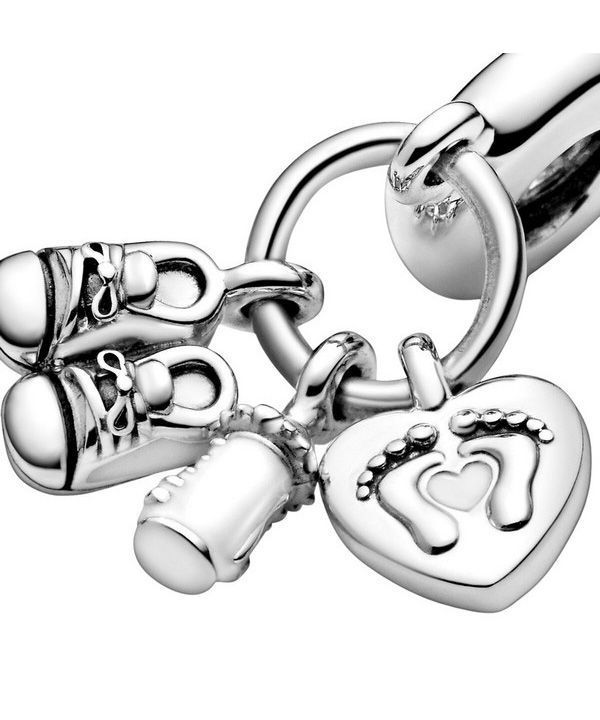Pandora Baby Bottle and Shoes Dangle Charm 798106CZ For Women ...