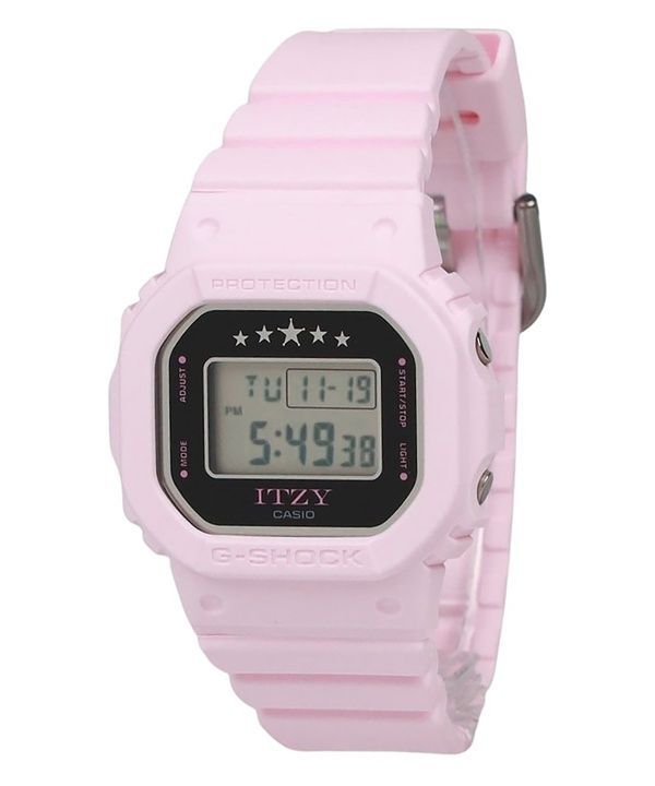 Casio G-Shock ITZY Collaboration Digital Pink Bio-Based Resin Strap ...